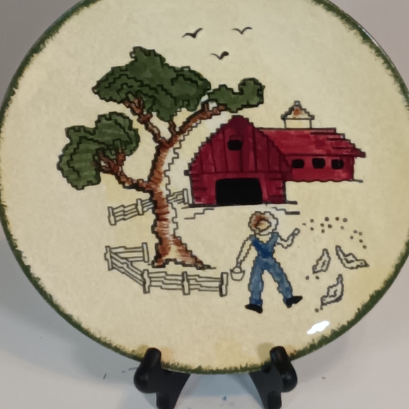 blue ridge | Other | Rare Blue Ridge Southern Potteries Eventide Farm ...
